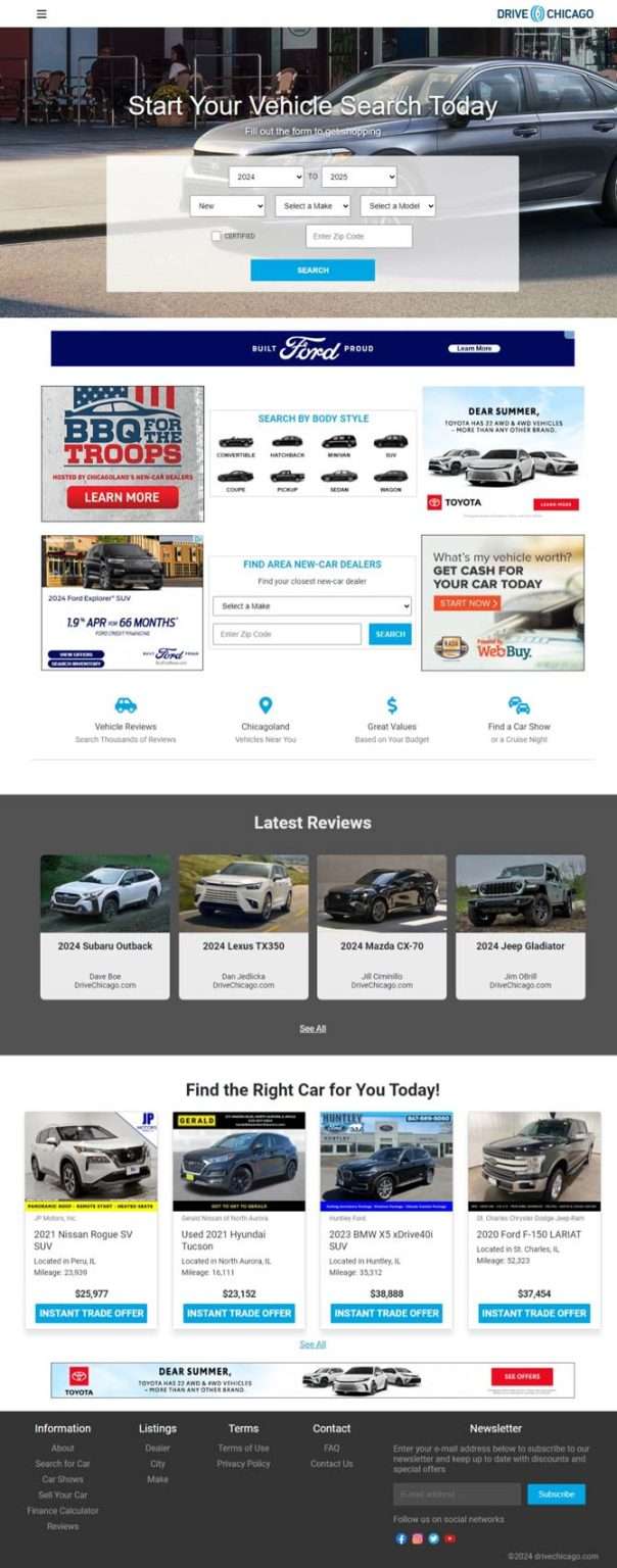 All-New DriveChicago.com Launched - CATA Up To Speed